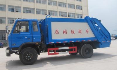 China 10CBM Dongfeng Compress Garbage Truck EQ5111ZYS3 With Euro3 Cummins 170HP for sale