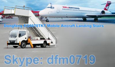 China 150HP Dongfeng Electric EQ5070TKT Mobile Aircraft Landing Stairs for sale
