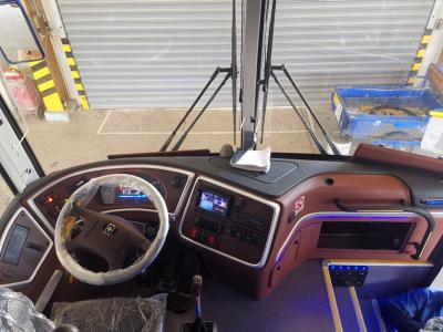 China LHD/RHD Euro3  47 Seats 336HP YBL6128H Luxury Coach Bus for Namibia for sale