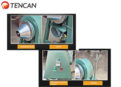 China Laboratory XMQ350*160 Conical Ball Grinder 4kgs Capacity For Sample Grinding for sale