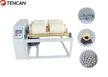 China Tencan Four Working Position Jar Ball Mill Customizable Dust Cover Service for sale
