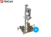 China Oily Materials Fineness Grinding Lab Stirring Ball Mill for 1-0.7Kg/h Output for sale