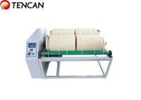 China 220V 1.5KW 4*15L Roller Jar Mill With Customized Serices Dust Cover / Hand Gear for sale