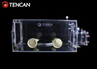 China Convenient Operation Laboratory Glove Box , Clear Glove Box for Chemistry Lab for sale
