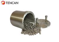 China 304 / 316 Stainless Steel Planetary Ball Mill Pot for Vacuum State Grinding for sale