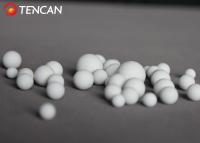 China High Wear Resistance Ball Mill Media , Ceramic Grinding Ball With White Color for sale