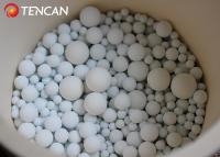 China High Wear Resistance Ball Mill Media , Ceramic Grinding Ball With White Color for sale