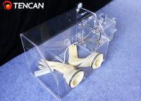 China Acrylic Transparent Isolation Laboratory Glove Box Dust Proof Without Vacuuming for sale
