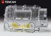 China Acrylic Transparent Isolation Laboratory Glove Box Dust Proof Without Vacuuming for sale