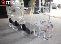 China 15mm Thickness Acrylic Glove Box Highly Transparent CE / ISO Standard for sale