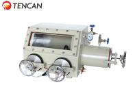 China 0-0.1MPa Chemical Glove Box Laboratory Equipment SS PMMA 600mm for sale