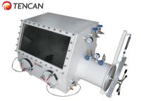 China Vacuum Lab Glove Box Isolation Glove Box with 12 Min Hours Pressure Holding Time for sale