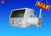 China Stainless Steel PMMA Vacuum Glove Box for Laboratory 600*500*500mm Chamber Size for sale
