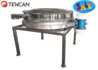 China Sieve Shaker Lab Equipment Vibrating Screeners Single Motor 0.12KW Rotary Direct Discharge 520mm for sale