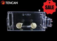 China GBT-30A Transparent Laboratory Glove Boxes Gas Management Systems Inert PMMA 30mm Thickness for sale