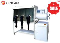 China GBP1200D-8 Inert Double-Sided Laboratory Glove Box 8 Ports Gas Management System for Precise Oxygen Control for sale