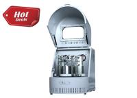 China 6L 220V semi-circular vertical laboratory ball mill, used for nano powder manufacturing for sale
