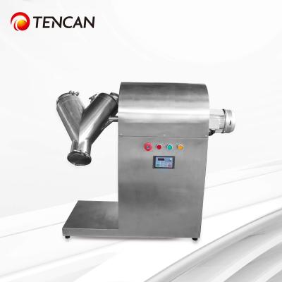 China Uniform Mixing Without Dead Zones 5-500L Industrial V-Shape Powder Blender with 220V or 380V Voltage for sale