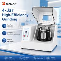 China 4L Vertical Planetary Ball Mill for 0.1μm Fine Grinding with Four-Position Efficiency for sale