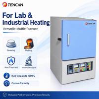 China Laboratory 1100C 1200C 1400C 1500C 1600C 1800C Degree Electric Box / Muffle Furnace Price for High Temperature for sale