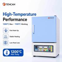 China 1200°C Muffle Furnace with 50-Segment PID Control and Polycrystalline Mullite Fiber Lining for High-Temperature Applications for sale