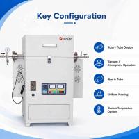 China TENCAN TC-12NRT High Temperature 1200C Lab Vacuum Tubular Furnace MOSI2 Heating Element High-Purity Quartz/Alumina Material for sale