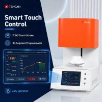 China TENCAN TC-BDF-1L 1700C Dental Lab Zirconia Porcelain Sintering Furnace 1C Accuracy MoSi2 Heating Elements for Tooth for sale