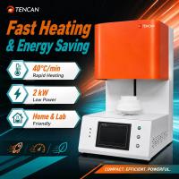 China TENCAN TC-BDF-1L 1700C Dental Lab Zirconia Porcelain Sintering Furnace 1C Accuracy MoSi2 Heating Elements for Tooth for sale