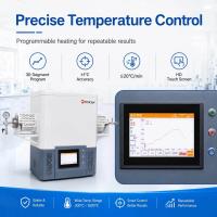 China TENCAN TC-12NT 1600°C Max Temperature Vacuum Tube Furnace with High-Purity Quartz Tube and Programmable Temperature Control for sale