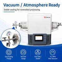 China TENCAN TC-12NT 1600°C Max Temperature Vacuum Tube Furnace with High-Purity Quartz Tube and Programmable Temperature Control for sale
