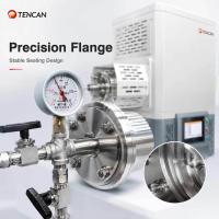 China TENCAN TC-14ST 1400C Vacuum Tube Furnace SiC Heater S-Type Thermocouple High-Temp Alumina Tube Lab Split Sintering Oven for sale