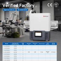 China TENCAN TC-14ST 1400C Vacuum Tube Furnace SiC Heater S-Type Thermocouple High-Temp Alumina Tube Lab Split Sintering Oven for sale