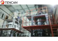 China 90KW 1.5-3.0T/H Ferrite Ultrafine Wet Grinding Machine Colliding Agitator Mill for sale