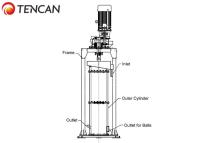 China Low Energy Consumption Ultra Fine Grinding Machine Zinc Oxide Wet Turbine Cell Mill for sale