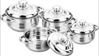 China 3pcs/4pcs cookware set & stainless steel cooking pot &16cm -24cm casseroles & kitchenware &sauce pot for sale