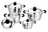 China stainless steel sauce pot & cookware set & cooking pot for sale