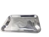 China 50*35 stainless steel tray with flower & square tray & round tray for sale