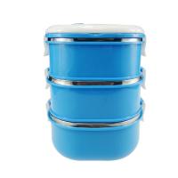 China Hot selling  colorful  stainless steel square food container ,hand pan,food carrier,lunch box,food lunch container for sale