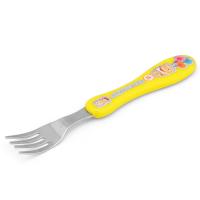 China 2016 new style stainless steel 201 and PP yellow color kitchenware for children for sale