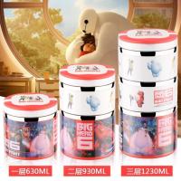 China 2016 nwe style several pattern  stainless steel round food container ,food carrier,lunch box,food lunch container for sale