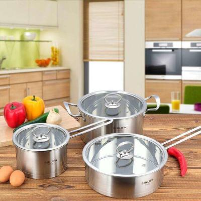 China stright body new type stainless steel cookware set with high quality ,21/22-28cm cooking pot,stockpot for sale