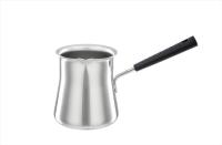 China Middle east type  stainless steel silver  milk cup with lid and stainless steel handle& coffee pot for sale