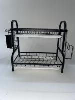 China Kitchen Dish Rack Easy To Assemble Folding Rack for Organizational Needs for sale
