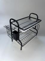 China Kitchen Dish Rack Easy To Assemble Folding Rack for Organizational Needs for sale