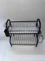 China Kitchen Dish Rack Easy To Assemble Folding Rack for Organizational Needs for sale
