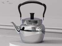 China 1.0L-3.0L whisting kettle ,gold color & sliever color ,Applicable to open flame and induction cooker for sale