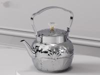 China 1.0L-3.0L whisting kettle ,gold color & sliever color ,Applicable to open flame and induction cooker for sale