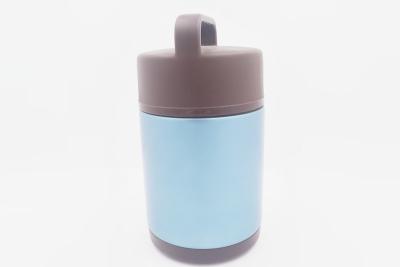 China 1.6L Food container vacuum insulated thermos with spoon stainless steel lunch box for sale