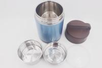 China 1.6L Wholesale stainless steel lunch box large volume food storage container with big handle for sale