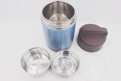 China 2L Quality stainless steel take away food box  double wall portable food warmer lunch box for sale